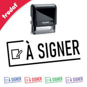 Tampon encreur COMPTABILISÉ (Cachet Trodat spécial comptabilité)